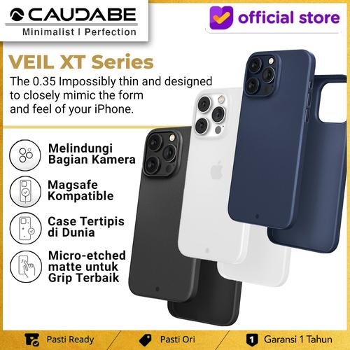 Promo Caudabe Veil XT Case iPhone 15 Pro Max Plus - Slim Casing - Frost ...