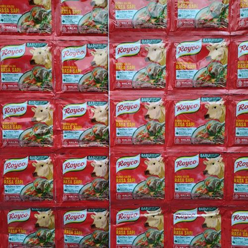 Jual ROYCO AYAM SAPI RENCENG/ BUMBU PENYEDAP RASA 1 RENCENG ISI 12 PCS ...