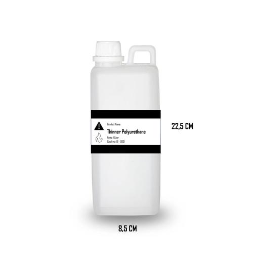 Jual Tiner | Thinner | Thiner Polyurethane (PU) 1 Liter - Botol - Kab. Bekasi - KontraktorMEP ...