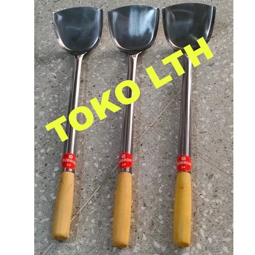 Jual SUSUK PENGGORENGAN SUTIL SPATULA SODET GAGANG KAYU - Kota Bandung ...