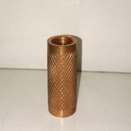 Jual Coupler Ground Rod 3/4 inch 19mm Brass Coupler / Coupler Grounding ...