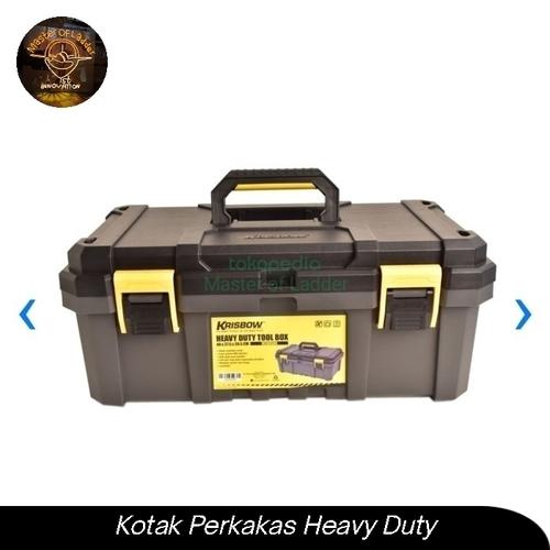 Jual Krisbow Tool Box Kotak Alat Perkakas Heavy Duty Toolbox 48x28x20 ...