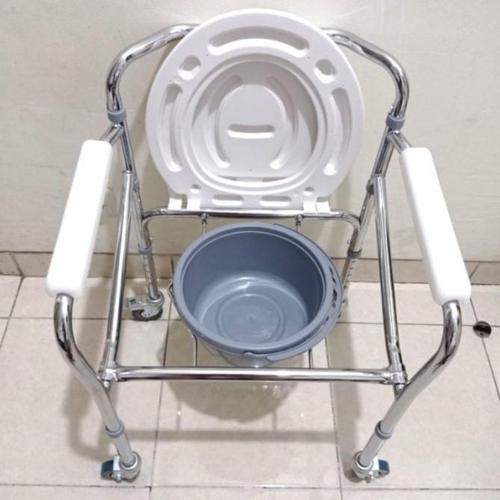 Jual Promo Kursi Bab Roda/Kursi Toilet Commode Chair/Kursi Bab Dan ...
