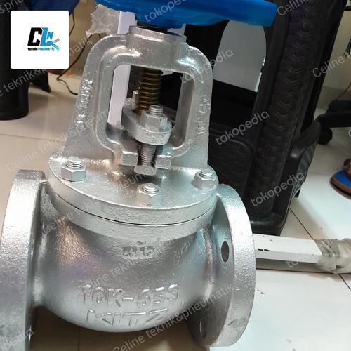 Jual Globe Valve Kitz 5" Inch Flange JIS 10K DN125 - Jakarta Barat ...