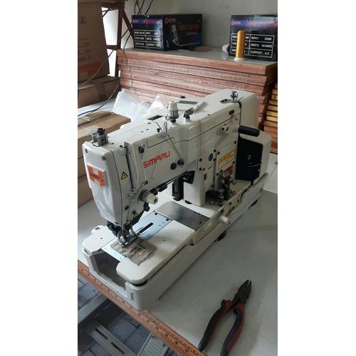 Jual SIMARU SM-781 Mesin Jahit Lubang Kancing Industrial High Speed ...