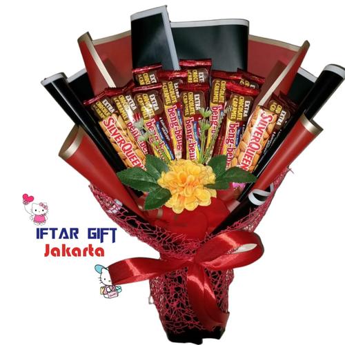 Jual Buket Snack / Buket Jajan / Bucket Wisuda / Buket Souvenir Ultah ...