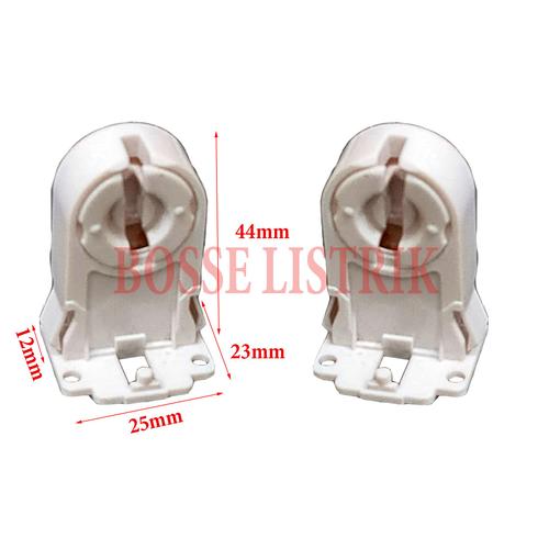 Jual Fiting Dudukan Kaki Lampu TL / Neon T8 Biasa dan LED - Kota ...
