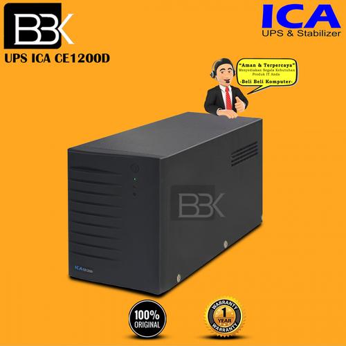 Jual UPS ICA CE1200 1200V 600WATTS GARANSI 1 TAHUN - Jakarta Pusat ...