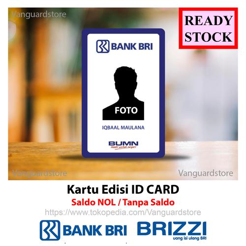 Jual Kartu BRI BRIZZI ID CARD Bank BRI Nametag Emoney Etoll Murah - 1 ...