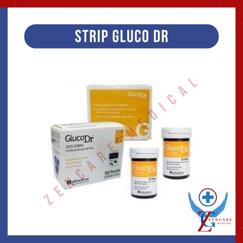 Jual Strip Gluco Dr Gula Darah / Alat Ukur Gula Darah - Sebotol - Kota ...