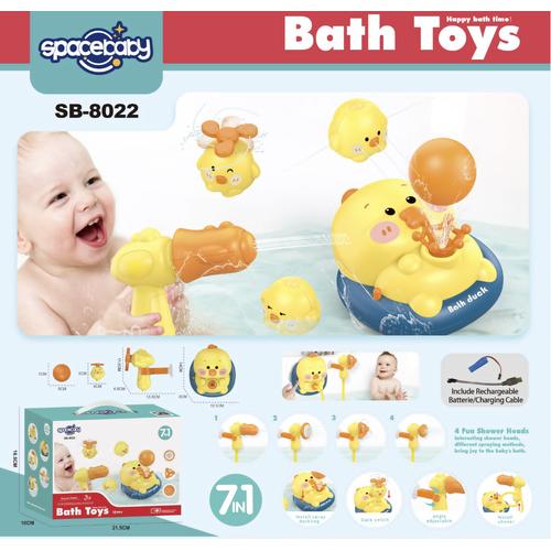 Jual Spacebaby - Bath Toy SB-8021 & SB-8022 | Mainan Mandi Bayi - 7IN1 ...