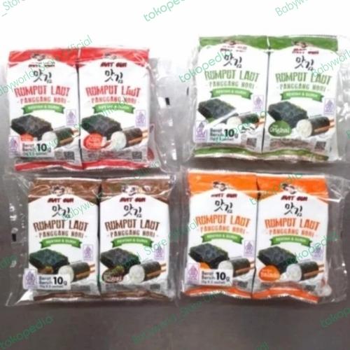Jual Inko MAT GIM nori rumput laut BALADO/ ASIN PEDAS/BULGOGI/ ORIGINAL ...