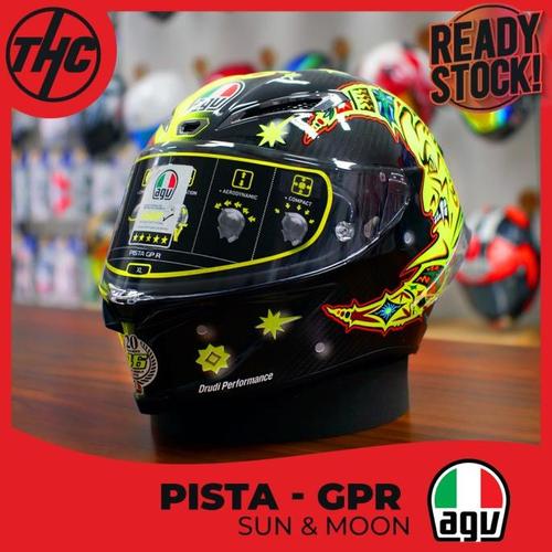 Jual Agv Pista Gpr Sun & Moon Full Face Helmet Lautanfakta - Jakarta ...