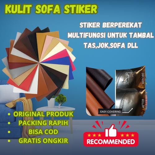 Jual Sticker Kulit PU | stiker kulit sofa leather import Perbaikan ...