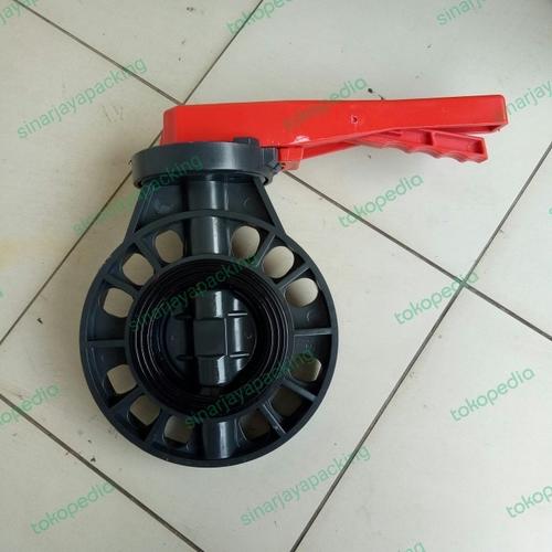 Jual butterfly valve pvc ukuran 4" inch - Jakarta Barat ...