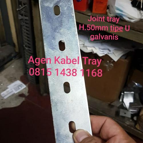 Jual JOINT TRAY TIPE U H.50MM ELEKTRO GALVANIS CW/4PCS MURBAUT - PER ...