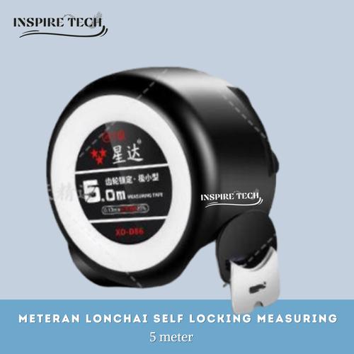 Jual Meteran LONCHAI Self Locking Measuring Alat Ukur pertukangan 5M ...