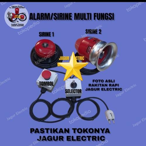 Jual SIRINE SEKOLAH/ALARM SEKOLAH/BELL SEKOLAH 2 SIRINE(390) + SELEKTOR ...