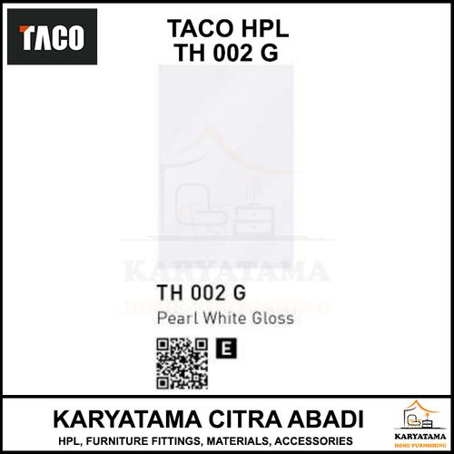 Jual TACO HPL TH 002 G PEARL WHITE GLOSS - Kota Depok - Karyatama Citra ...