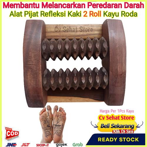 Promo Alat Pijat Pijit Terapi Refleksi Reflexy Telapak Kaki KAYU ...
