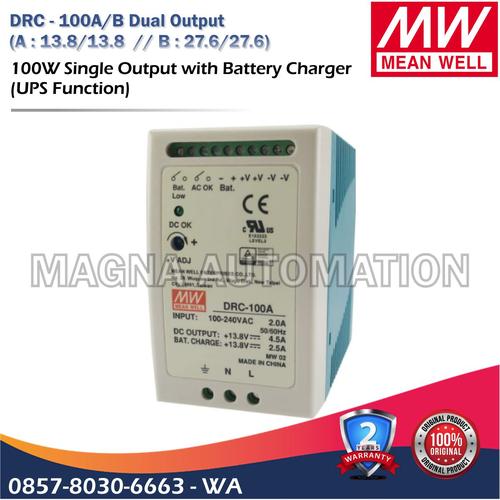 Jual MEAN WELL DRC-100 DRC-100A DRC-100B MEANWELL DIN RAIL POWER SUPPLY ...