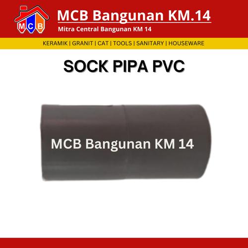 Jual Socket / sock / Socket pipa pvc / Fitting pipa - 4" - Kota ...