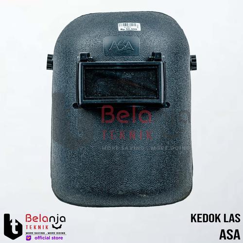 Jual ASA Welding Helmet Putar Kedok Las Helm Las Putar Topeng Las Hitam ...