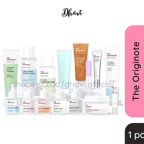 Jual THE ORIGINOTE Hyalucera Moisturizer All Series Toner Facial Wash ...