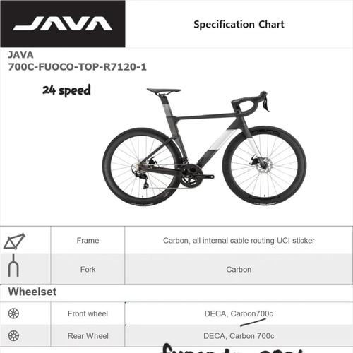 Jual Road Bike RB Sepeda Balap Java Fuoco TOP R7120 700C New BNIB - 510 ...