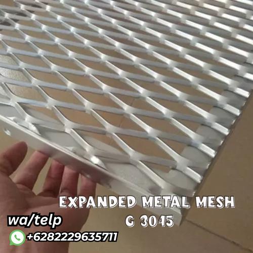 Jual kawat expanded G 3045 | Expanded Metal Mesh G 3045 ukuran 1.20 x 2 ...