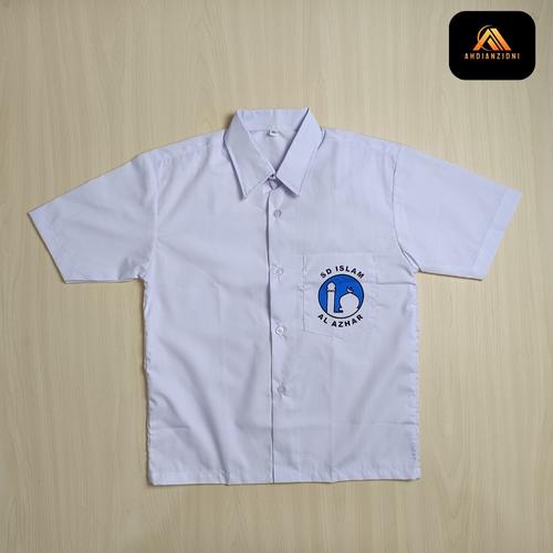 Jual BAJU PUTIH SD AL AZHAR TANGAN PENDEK SERAGAM AL AZHAR - 7 ...