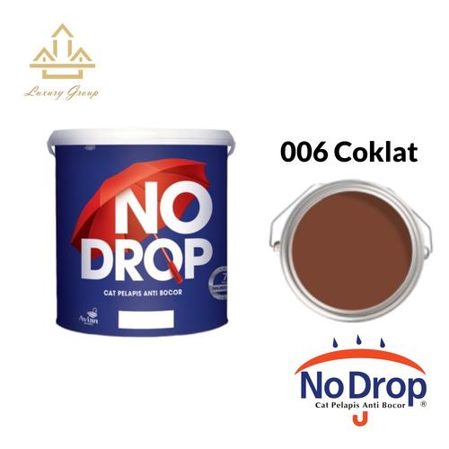 Jual No Drop Waterproofing Cat Pelapis Anti Bocor 006 Coklat 4 Kg Galon ...