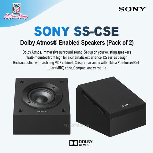 Jual SONY SS-CSE DOLBY ATMOS ENABLED SPEAKERS CINEMATIC SURROUND SOUND ...