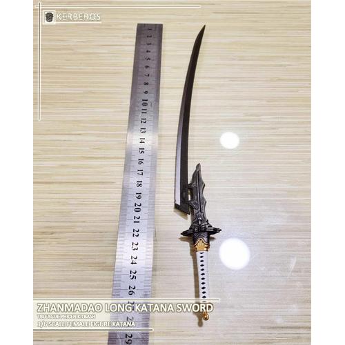 Jual Kitbash TBLeague Phicen Female Figure Zhanmadao Long Katana Sword ...