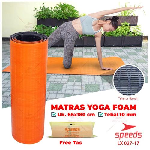 Promo SPEEDS Matras Yoga Alas Olahraga Foam Gulung Spons Tikar Lipat ...