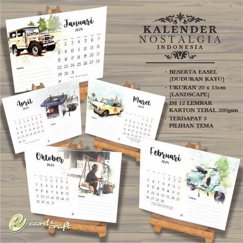 Jual Kalender Duduk l Kalender Meja l Kalender l Kalender Unik ...