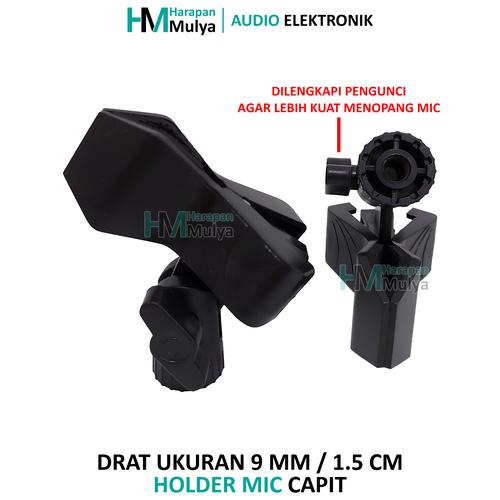 Jual Holder Mic / Capit Mik / Jepit Dudukan Stand Microphone Bentuk ...