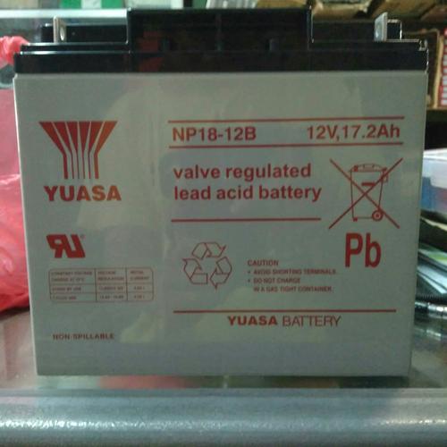 Jual aki kering vrla yuasa 12v 17Ah 17.2Ah NP18-12B - Kota Surabaya - Suara Mas | Tokopedia