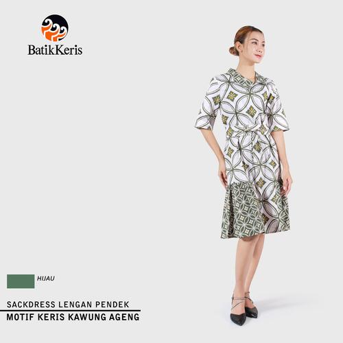 Promo Batik Keris Sackdress Lgn Pndek Keris Kawung Ageng - Keris Kawung Alit - Hitam, L Cicil 0% ...
