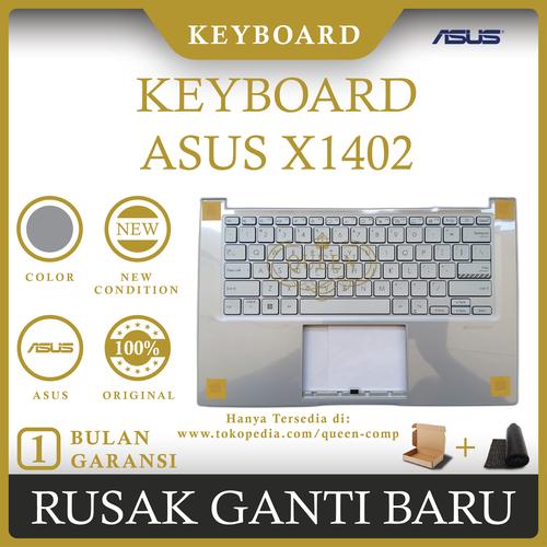 Jual KEYBOARD FRAME LAPTOP ASUS VivoBook 14 OLED X1402 ORIGINAL - Kota ...