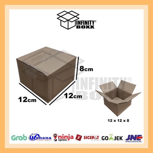 Jual kardus box packaging packing 12x12x8 cm - Jakarta Barat - Infinity ...