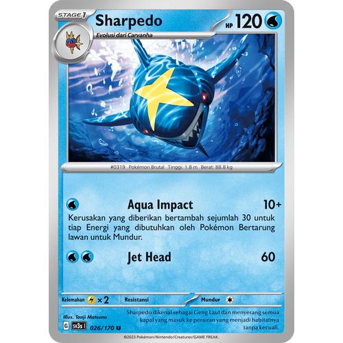 Jual Sharpedo SV3s Pokemon TCG Indonesia - Kota Surabaya - Board Game ...