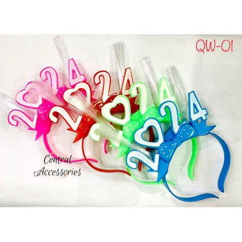 Jual BANDO LED HAPPY NEW YEAR / BANDO AKHIR TAHUN 2024 / BANDO NYALA ...