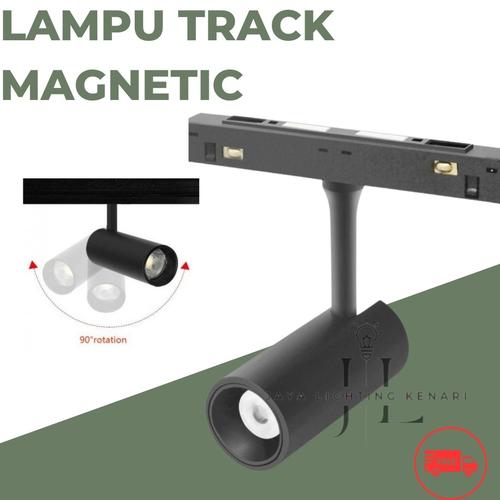 Jual Lampu Magnetic Track Light LED / Lampu Track Rel Magnet Led ...