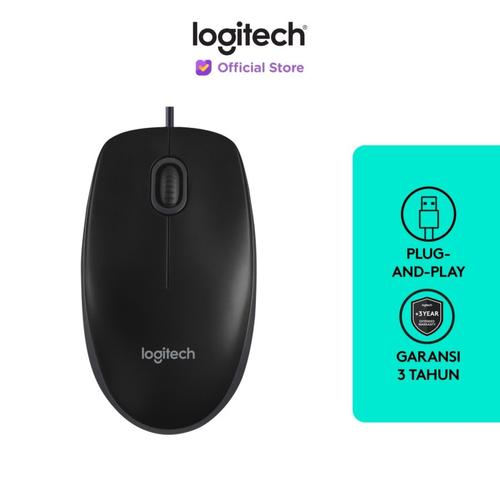 Jual logitech mouse b100 original resmi - Kota Semarang - MVP COMP | Tokopedia