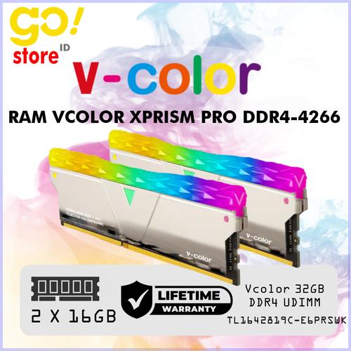 Jual RAM VColor XPrism PRO RGB KIT UDIMM DDR4 2x8GB/2x16GB RAM PC ...
