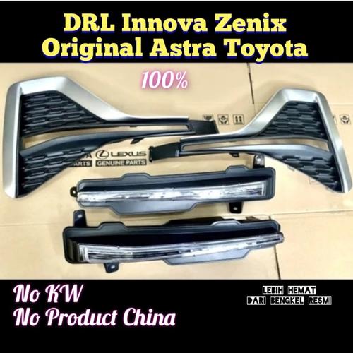 Jual 100% Original Astra Toyota DRL Lamp dan Cover Lampu DRL Innova ...