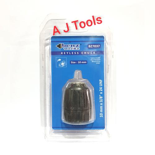 Jual Keyless Drill Chuck 10mm Benz Kepala Bor Tanpa Kunci 10 mm x 3/8 ...
