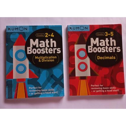 Jual " KUMON BUKU MATEMATIKA BOOSTER KELAS 2 3 4 PERKALIAN PEMBAGIAN ...