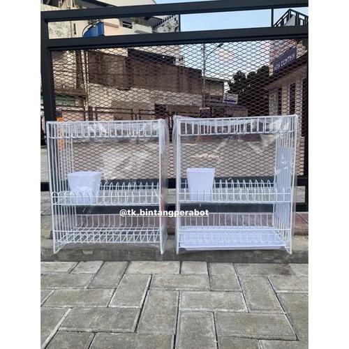 Jual Rak Piring Susun 3 Modelline Anti Karat!!! Rekomendasi - Jakarta ...